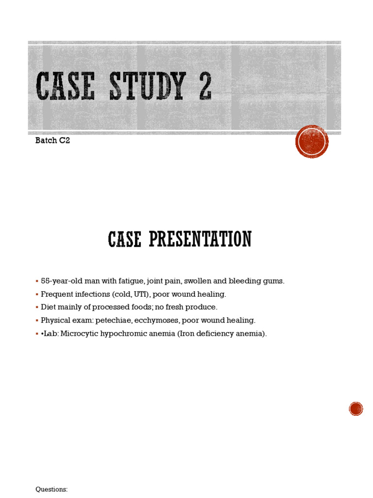 Case Study 2: Batch C2 | PDF