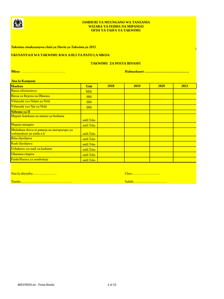 4.dodoso Kwa Ajiri La Pato La Mkoa, 2024 | PDF
