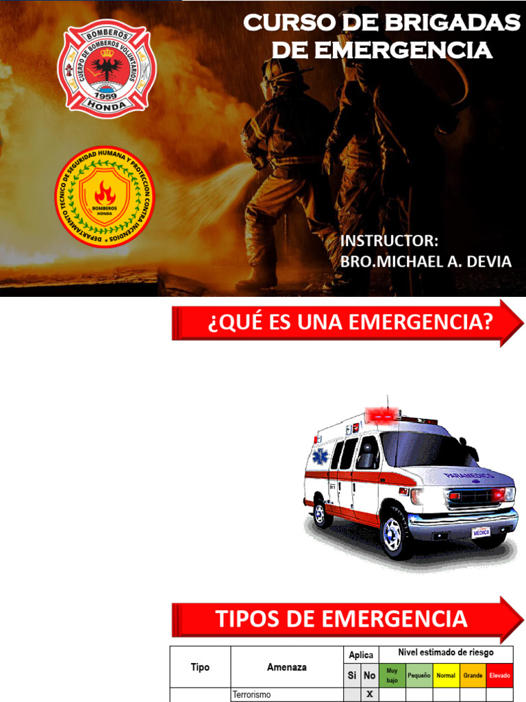 Brigadas de Emergencias 2024 | PDF | Reanimación cardiopulmonar