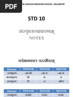 Vibhakti Tables | PDF