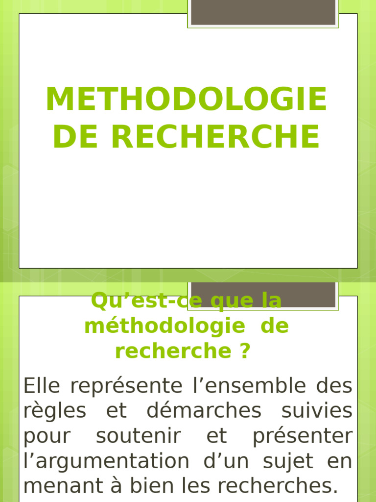 Methodologie de Rédaction de Mémoire | PDF | La microfinance