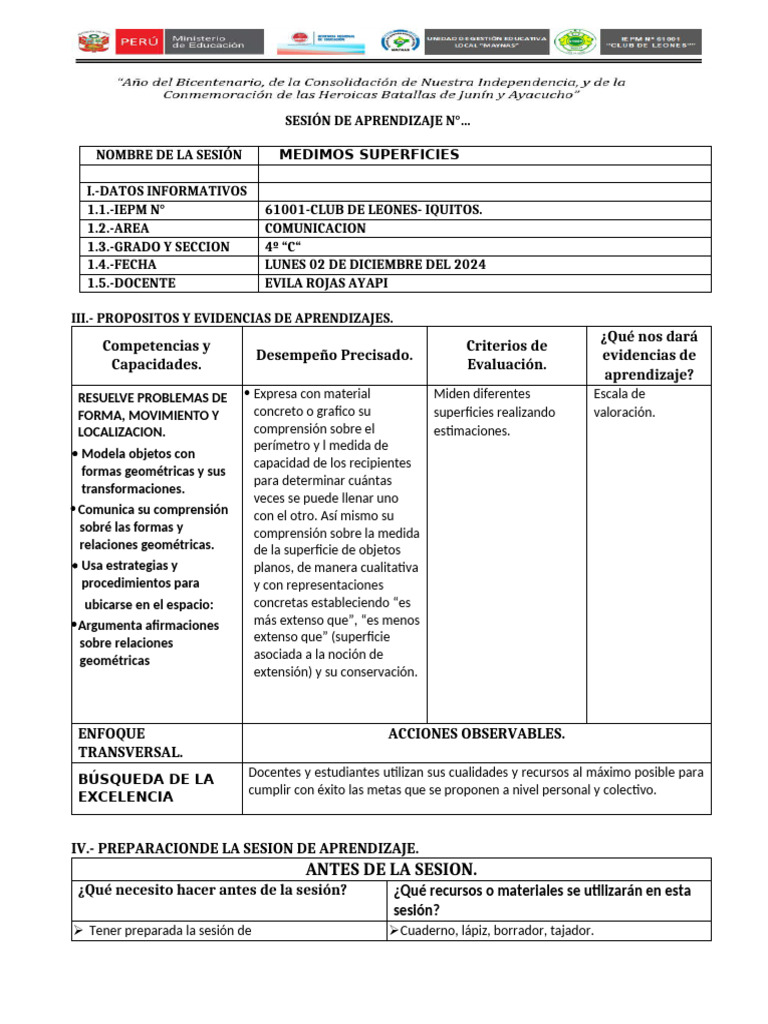 Escribimos Un Cuento 2024-1 | PDF | Aprendizaje | Conceptos psicologicos