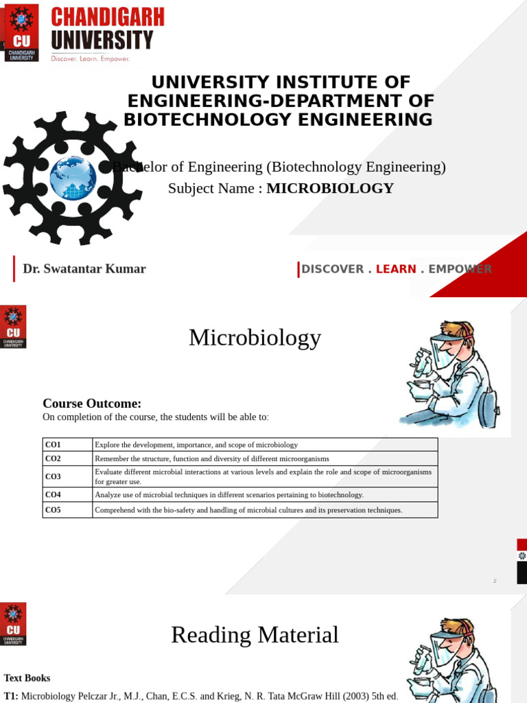Microbiology Course Overview and Applications | PDF | Microorganism ...