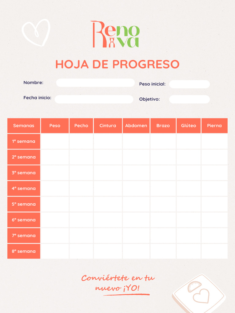 Hoja de Progreso | PDF