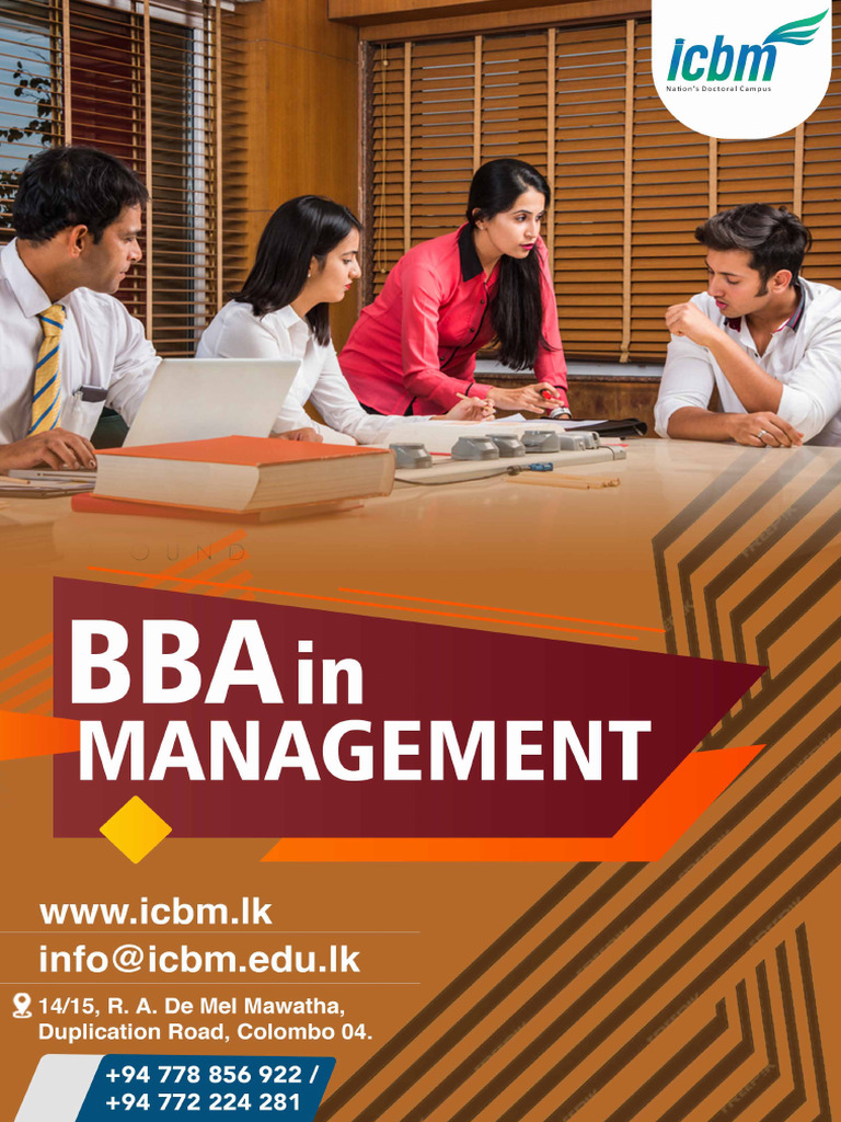 BBA in Management | PDF
