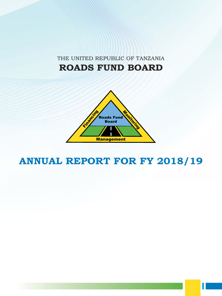 RFB Annual Report For FY 2018-19 | PDF