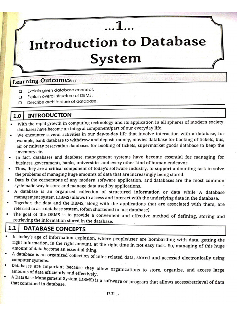 Rdbms Notes | PDF