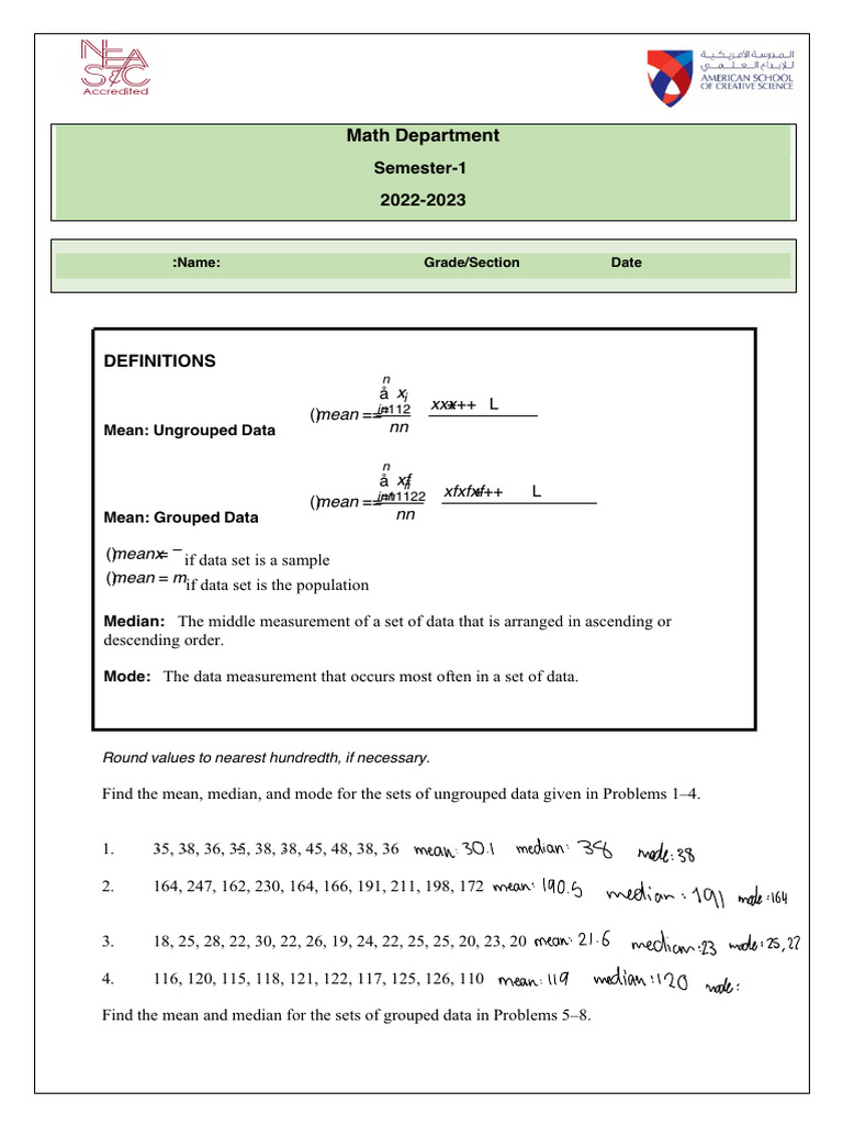 Extended Practice Worksheet | PDF