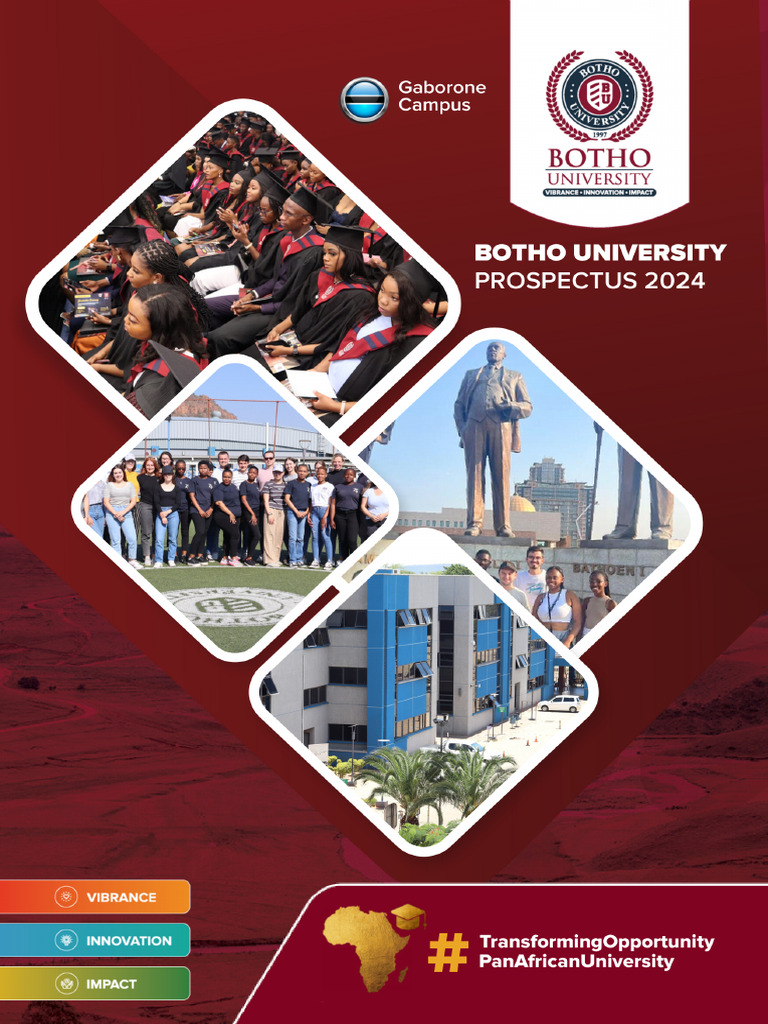 Botho University Prospectus 2024 | PDF