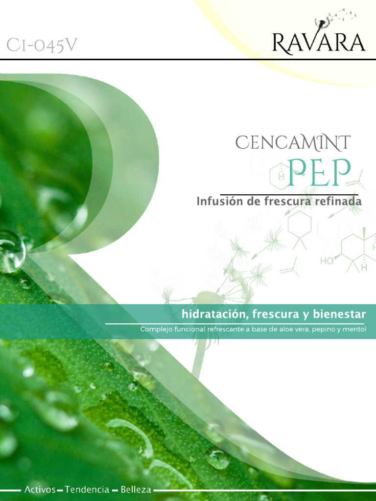 C1 045V Cencamint PEP Dossier v1 | PDF