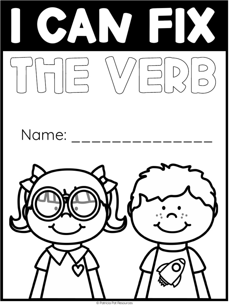 Fixing Verbs Worksheets for Kids | PDF | Linguistics | Grammar