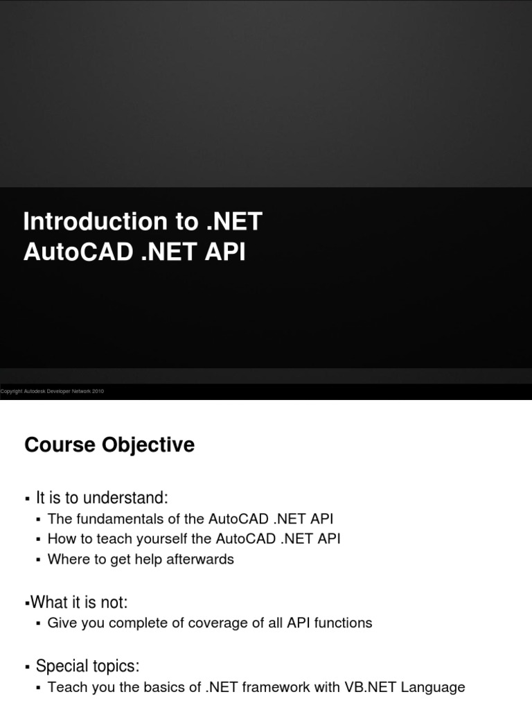 AutoCAD .NET Training | Download Free PDF | Auto Cad | Database Transaction