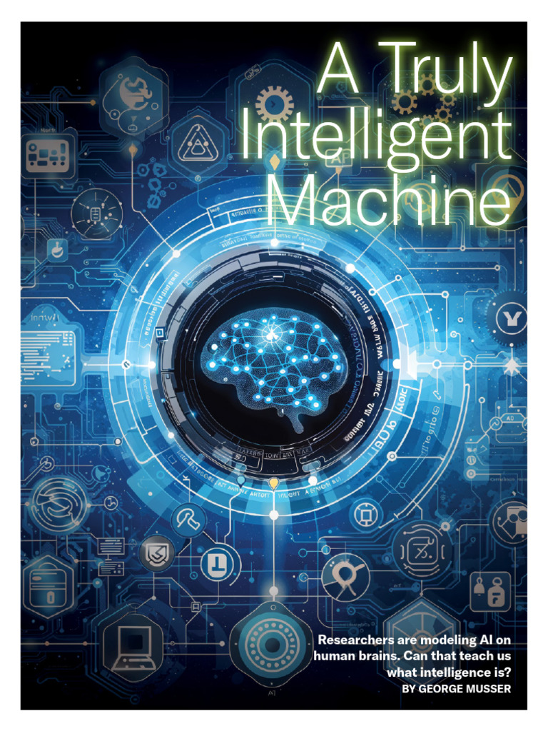 A Truly Intelligent Machine | PDF | Artificial Intelligence | Intelligence (AI) & Semantics