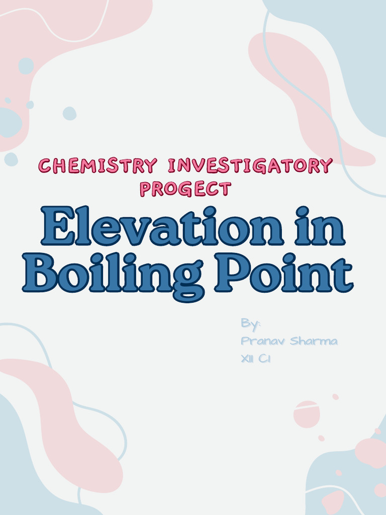 Pink and Blue Aesthetic Poster.pdf | PDF | Boiling | Thermodynamics