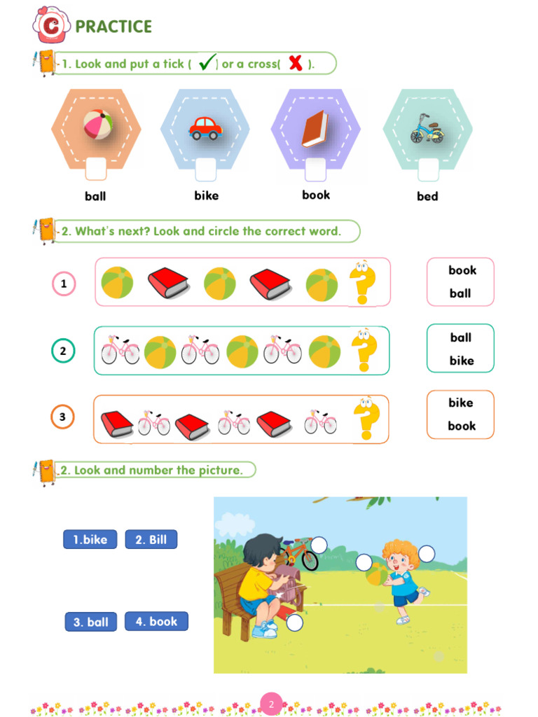 Early Learning: Identify Objects Activities | PDF