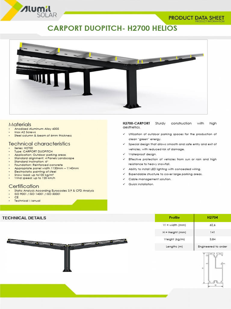 PDS Carport Duopitch | PDF