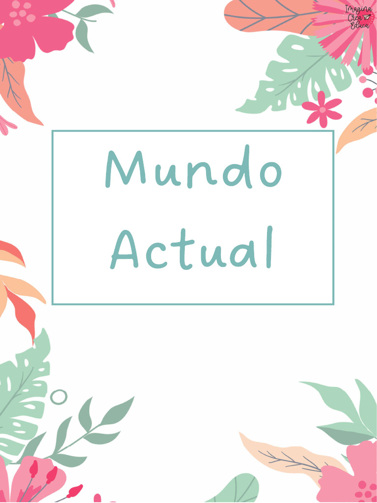 Portada Mundo Actual | PDF