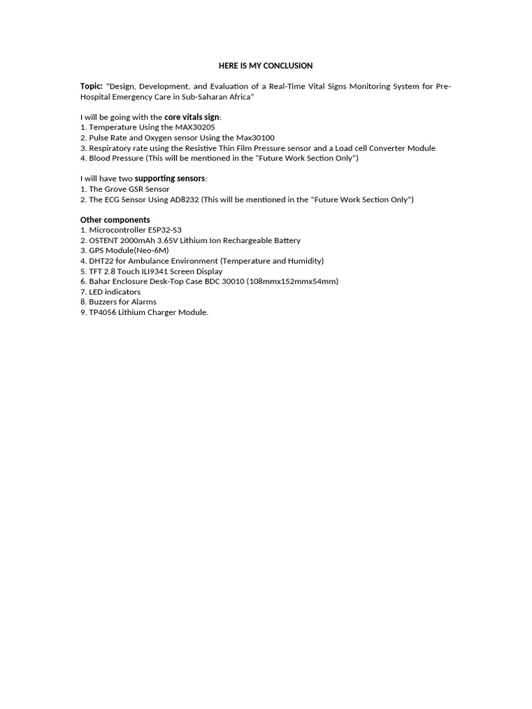 Project Conclusion | PDF