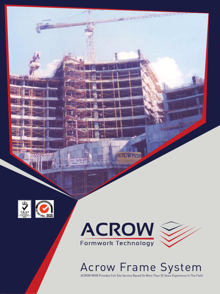 Acrow Frame System (Press) | PDF | Scaffolding | Equipment