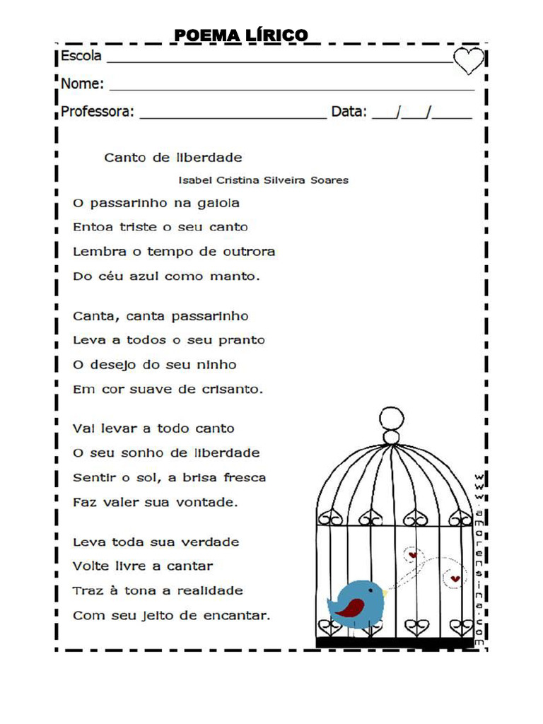 Tipos de Poema | PDF