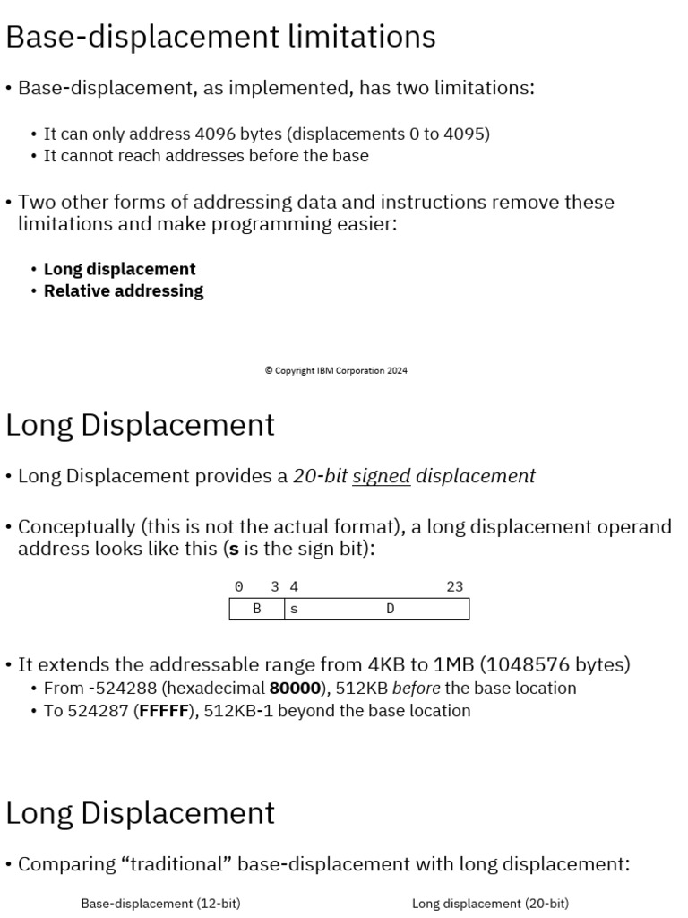 7hwyPle2SBuuNkIlRfHOSg 24 Long Displacement | PDF | Computer Hardware | Computer Architecture
