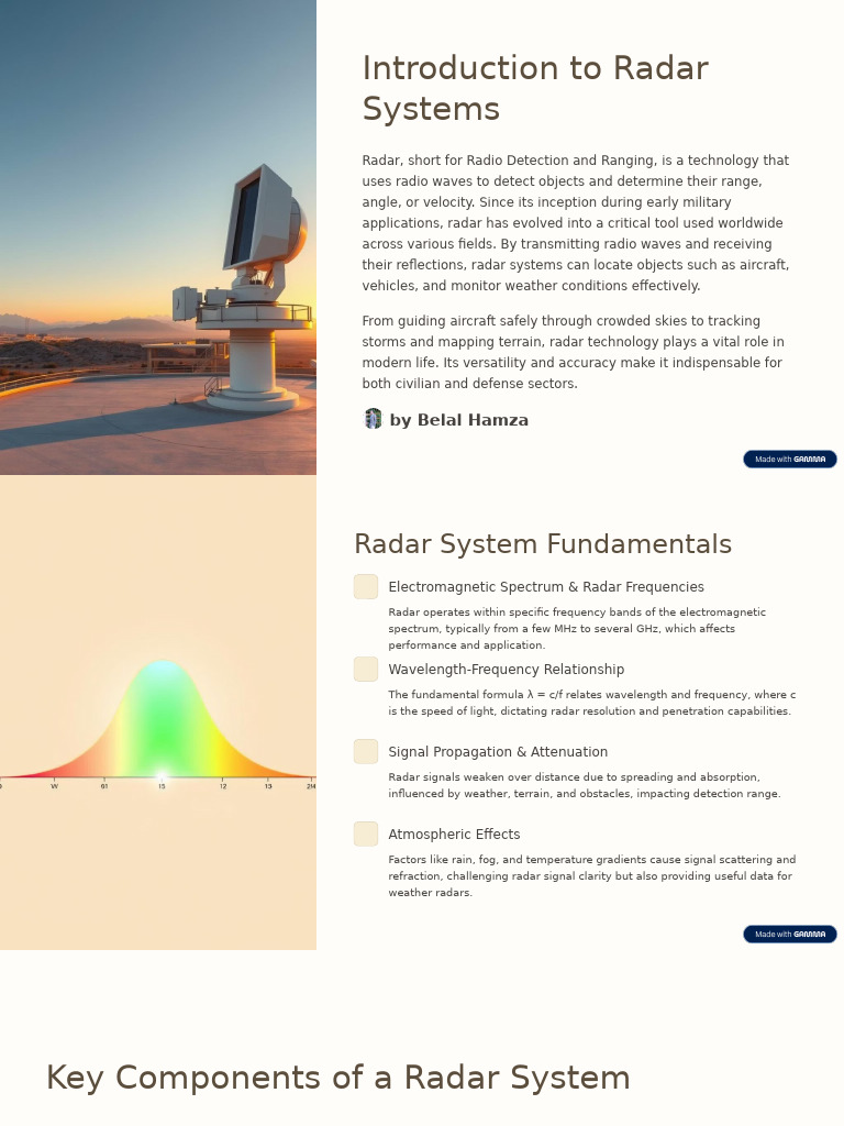 Introduction To Radar Systems | PDF | Radar | Radio