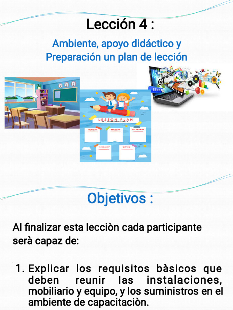 Lección 4 | PDF | Educación vocacional | Aprendizaje