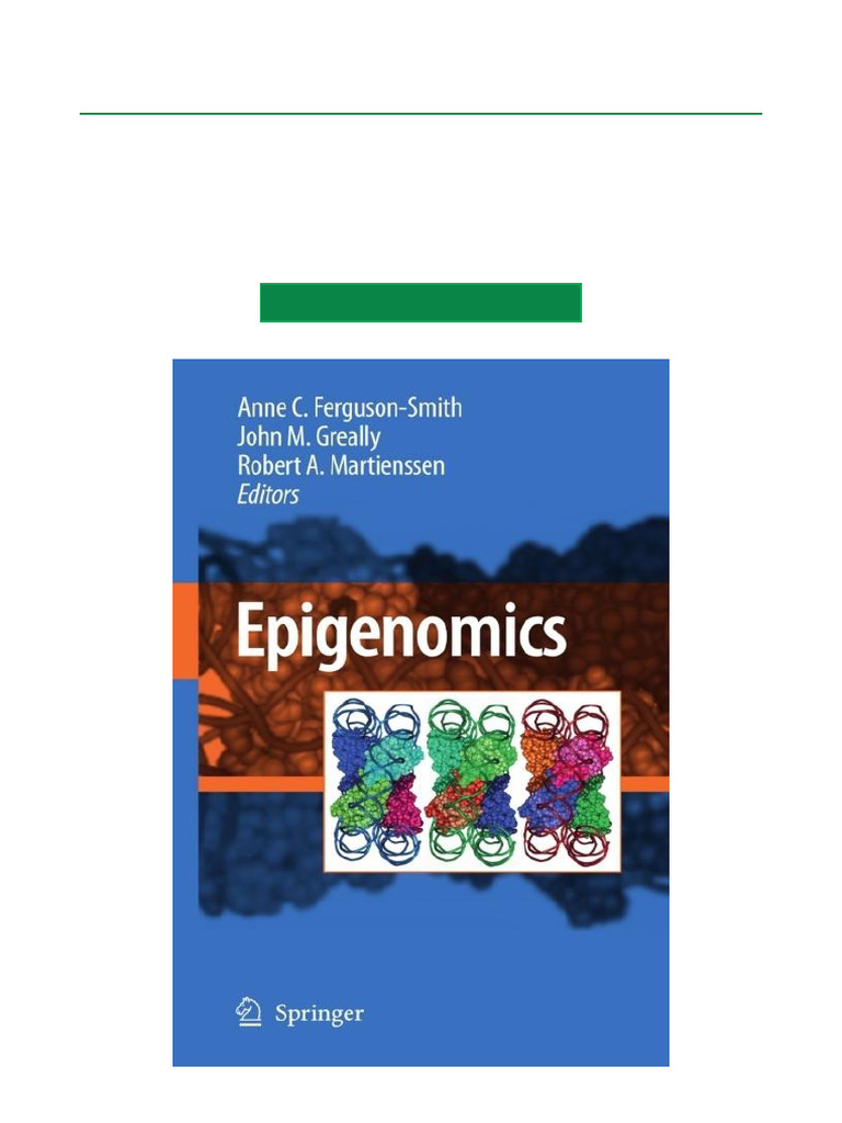 (E-Book PDF) Epigenomics 1st Edition Complete PDF Download | PDF
