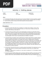 ESOL Entry 1 Writing Exam Sample | PDF