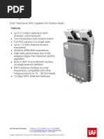 CBM-400 Datasheet 044 Web | PDF | Computer Network | Modem