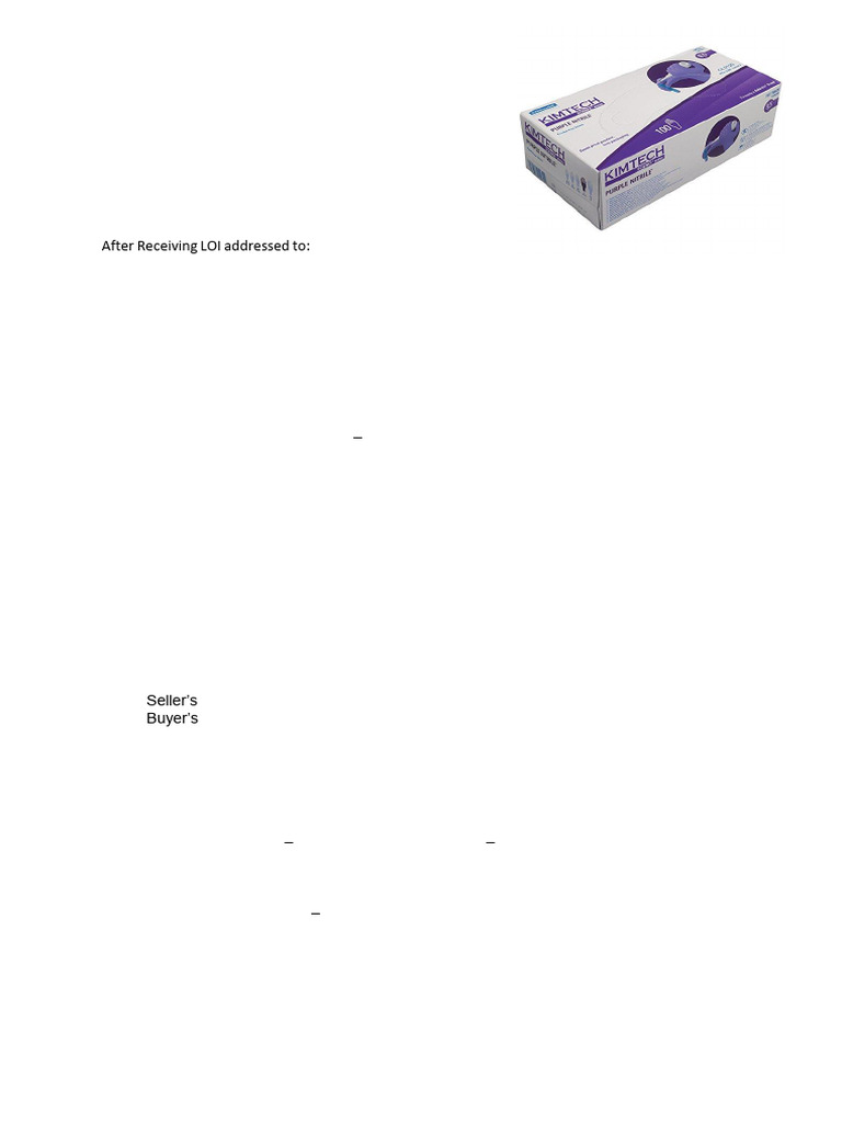 Procedures Gloves Malaysia KIMTECH | PDF
