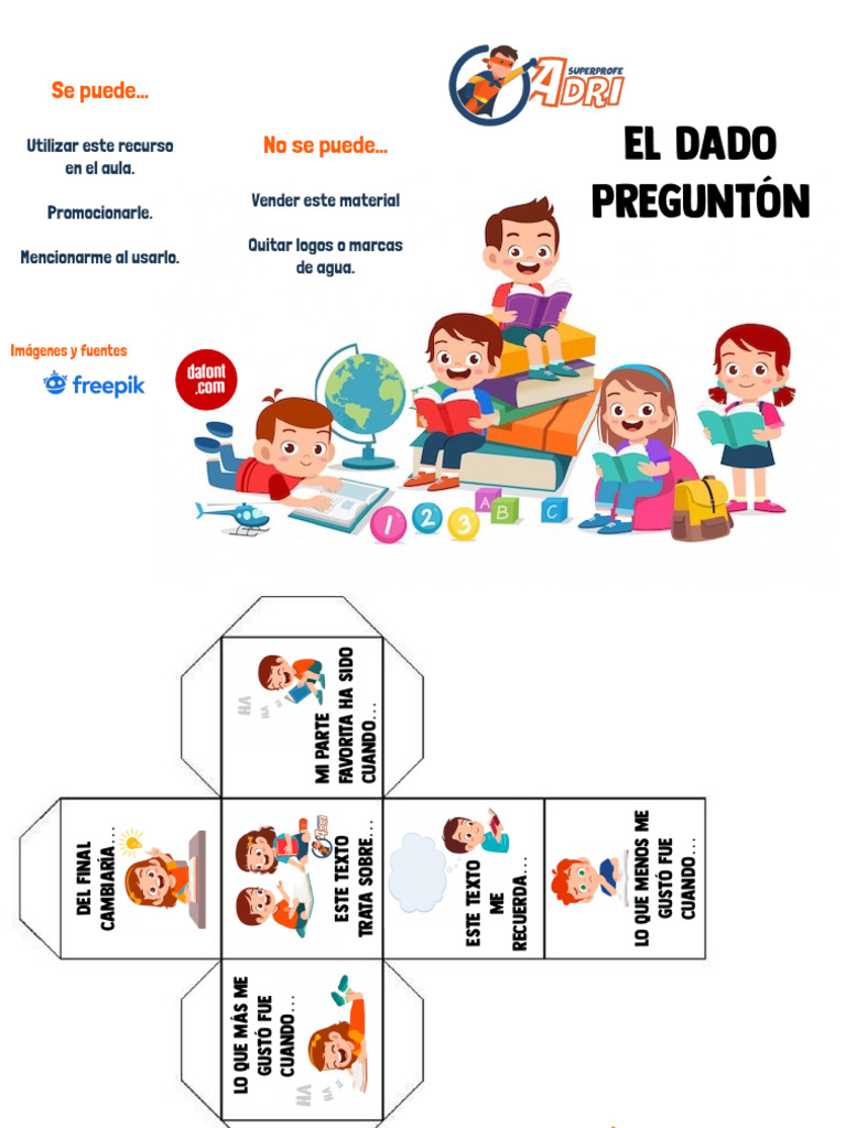 el dado preguntón | PDF