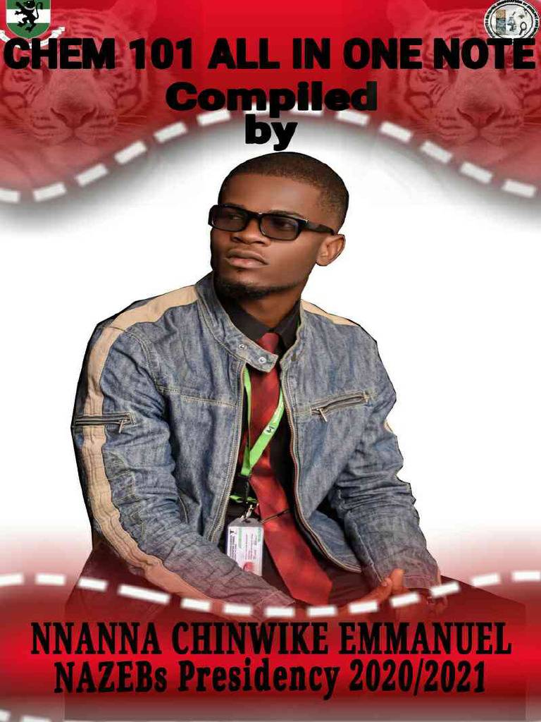 Chem 101 All in One Note | PDF