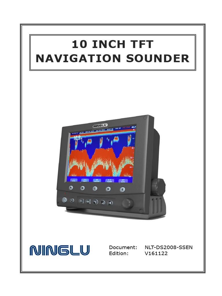 DS2008 Navigation Sounder Manual | PDF | Waves | Sound