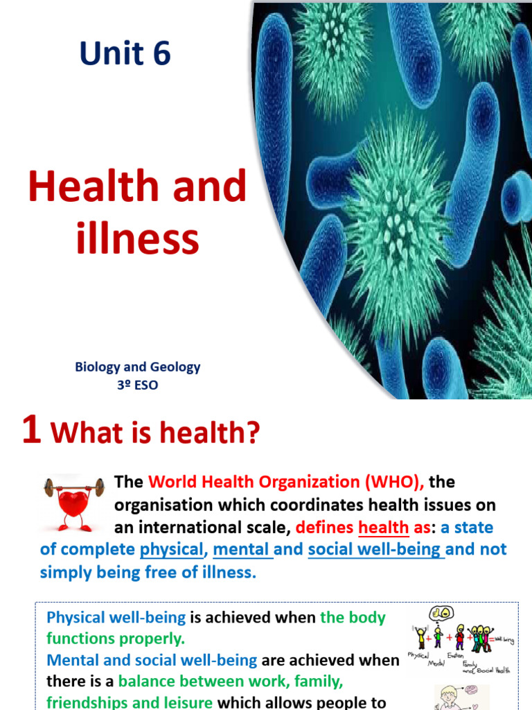 Unit 6 Health and Illness | PDF | Immune System | Infection