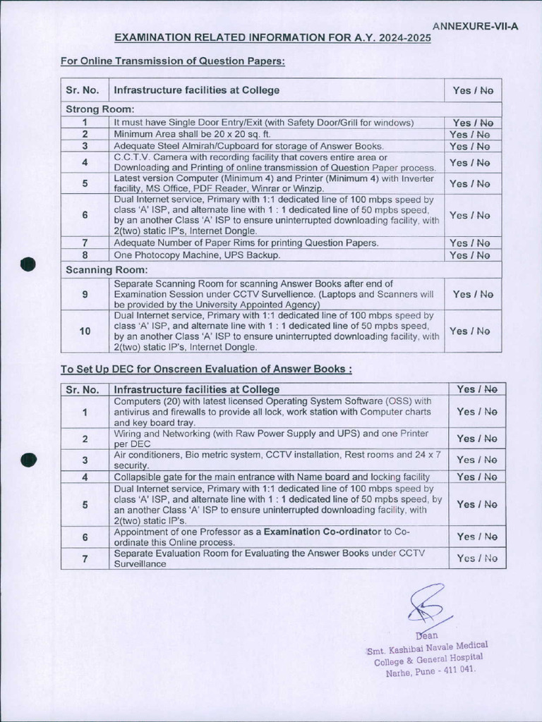 Annexure - VII-A | PDF