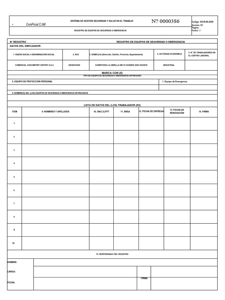 Comercial Chec | PDF