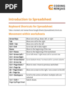 Factset Keyboard Shortcuts For Excel | PDF | Spreadsheet | Microsoft Excel