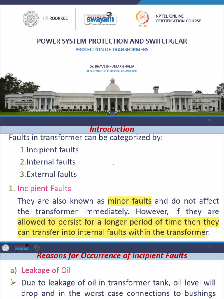 Transformer Primary Protection Methods | PDF | Transformer | Hysteresis