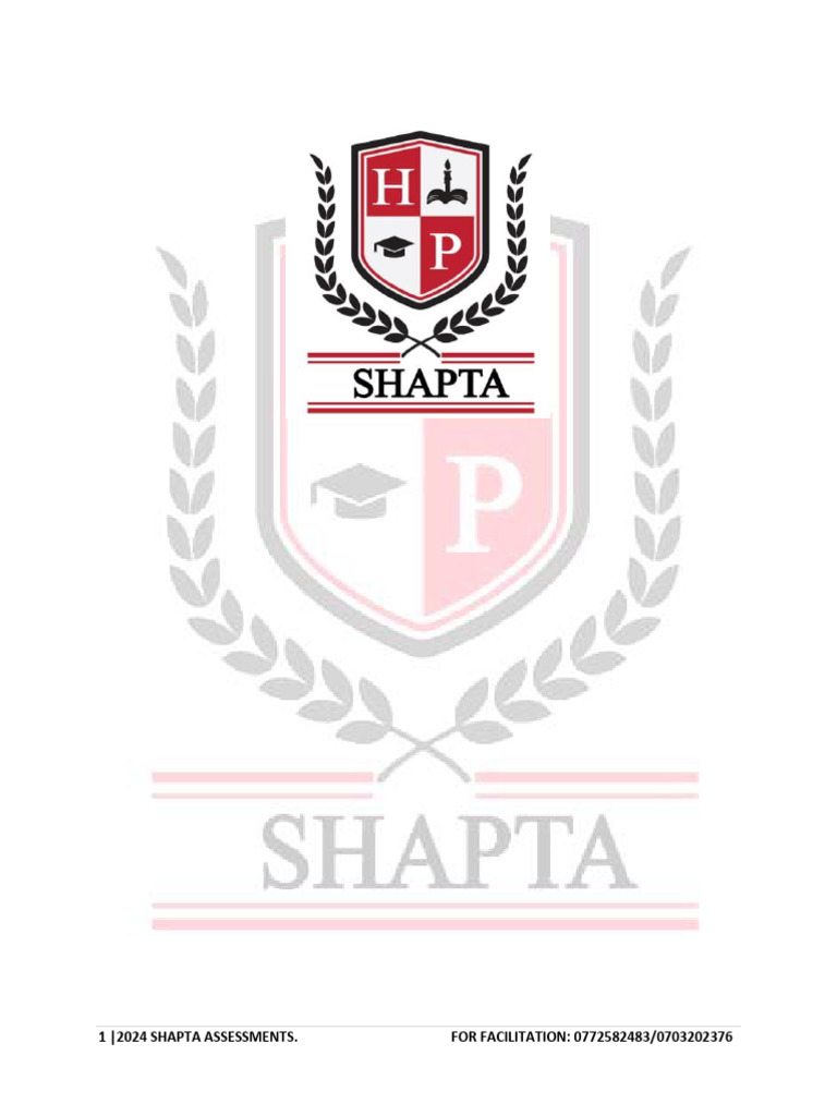 Shapta Hist and Pol - Educ Item 1 | PDF | East Africa | Africa