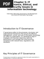 IT Governance Framework With Examples and Case Study | PDF | Governance ...