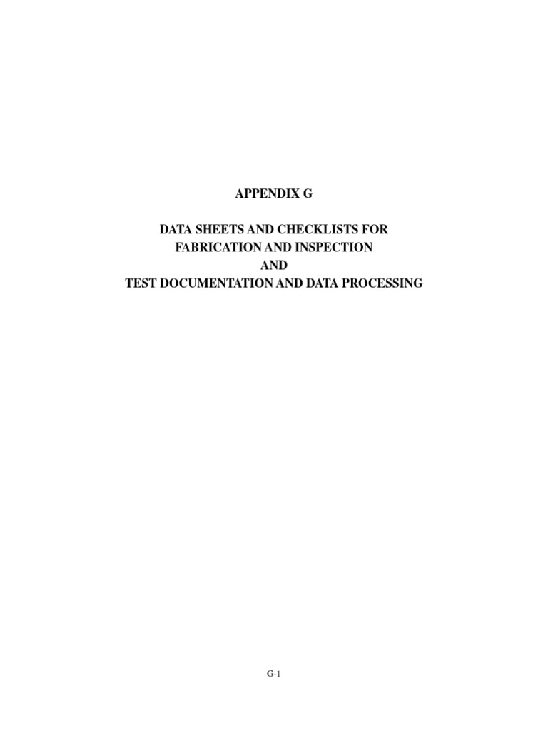 General Checklist | PDF