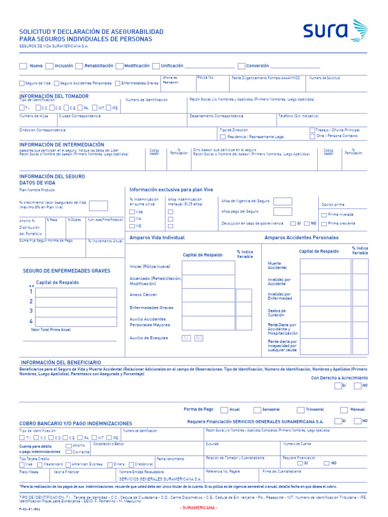 Declaracion de Asegurabilidad | PDF | Seguro | Póliza de seguros