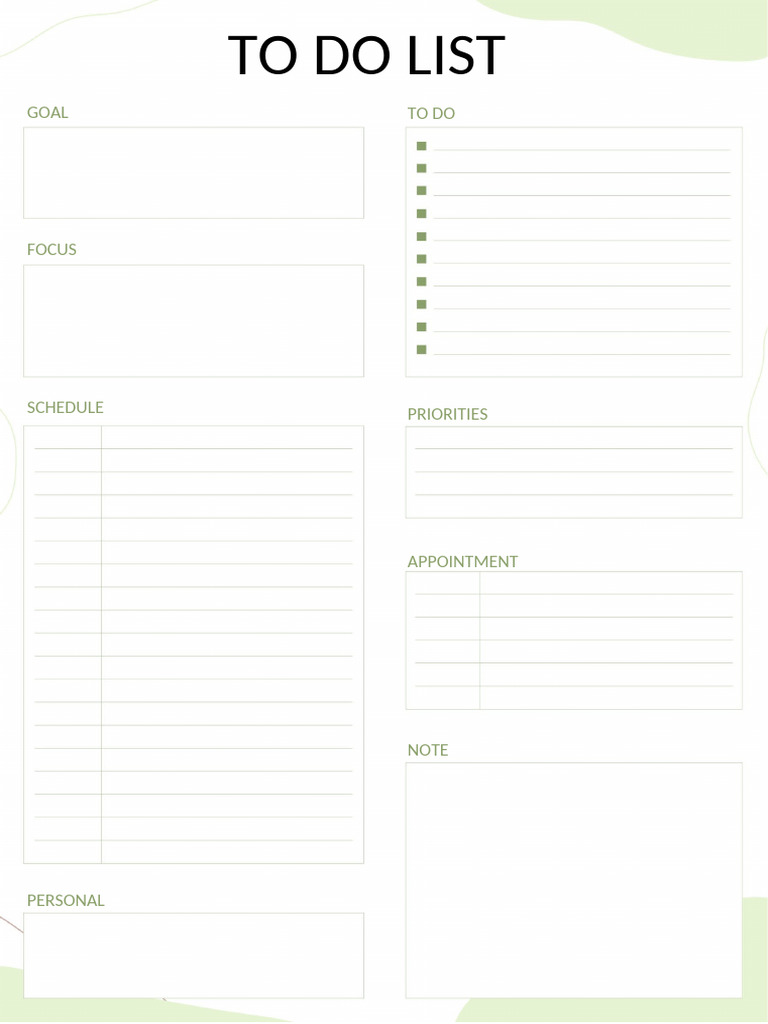To Do | PDF