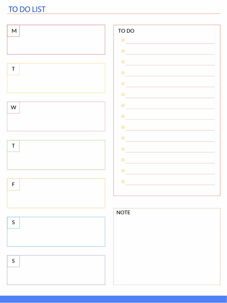 To Do Template | PDF