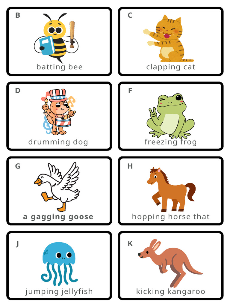 Consonats Phonics Cards For Teaching PDF | PDF