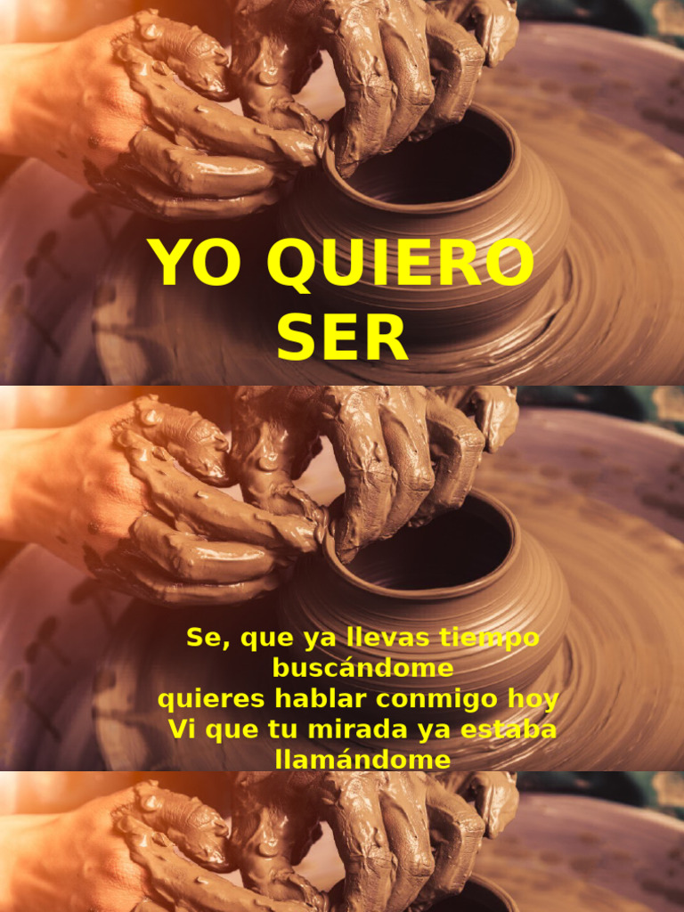Letra de "Yo Quiero Ser" | PDF