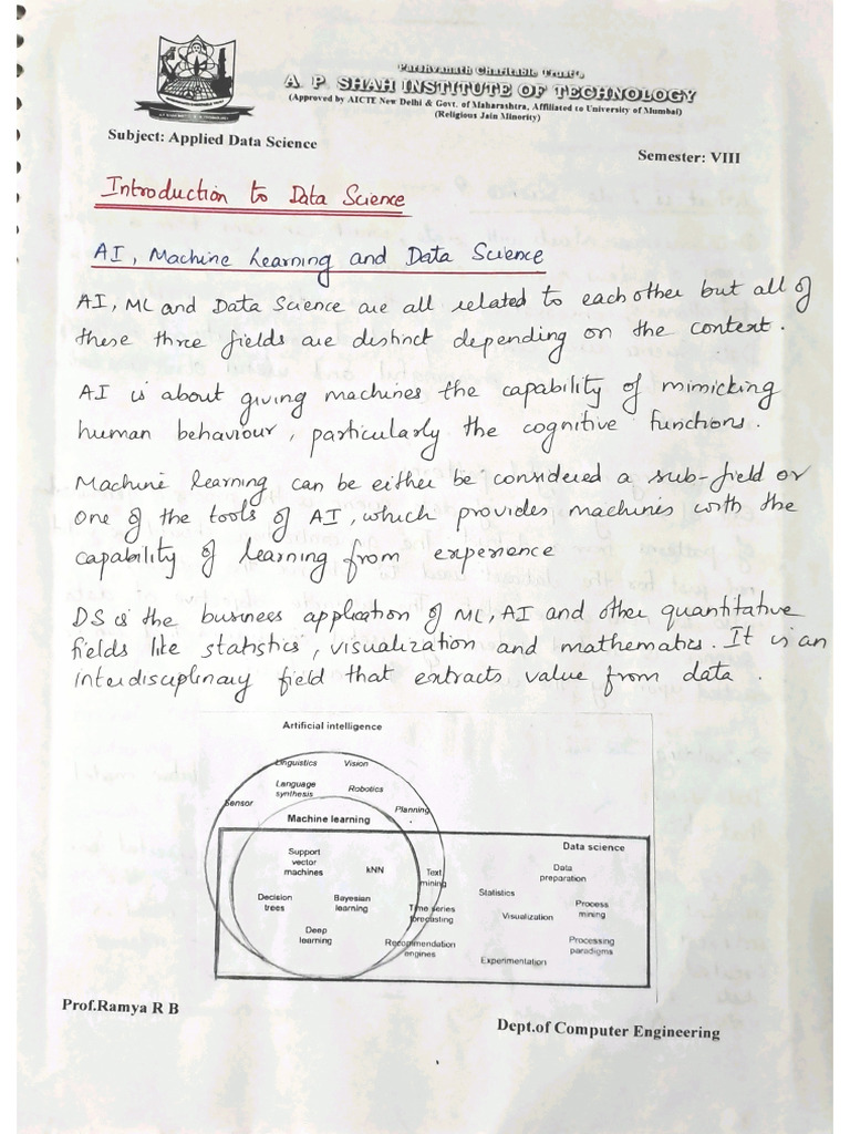AP Shah Ads Notes PT 2 | PDF