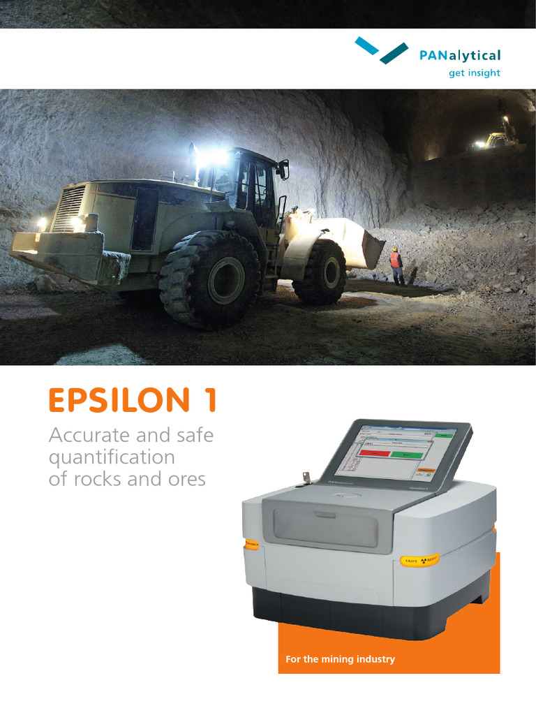 Epsilon 1: XRF Solution for Mining | PDF | Analytical Chemistry | Materials