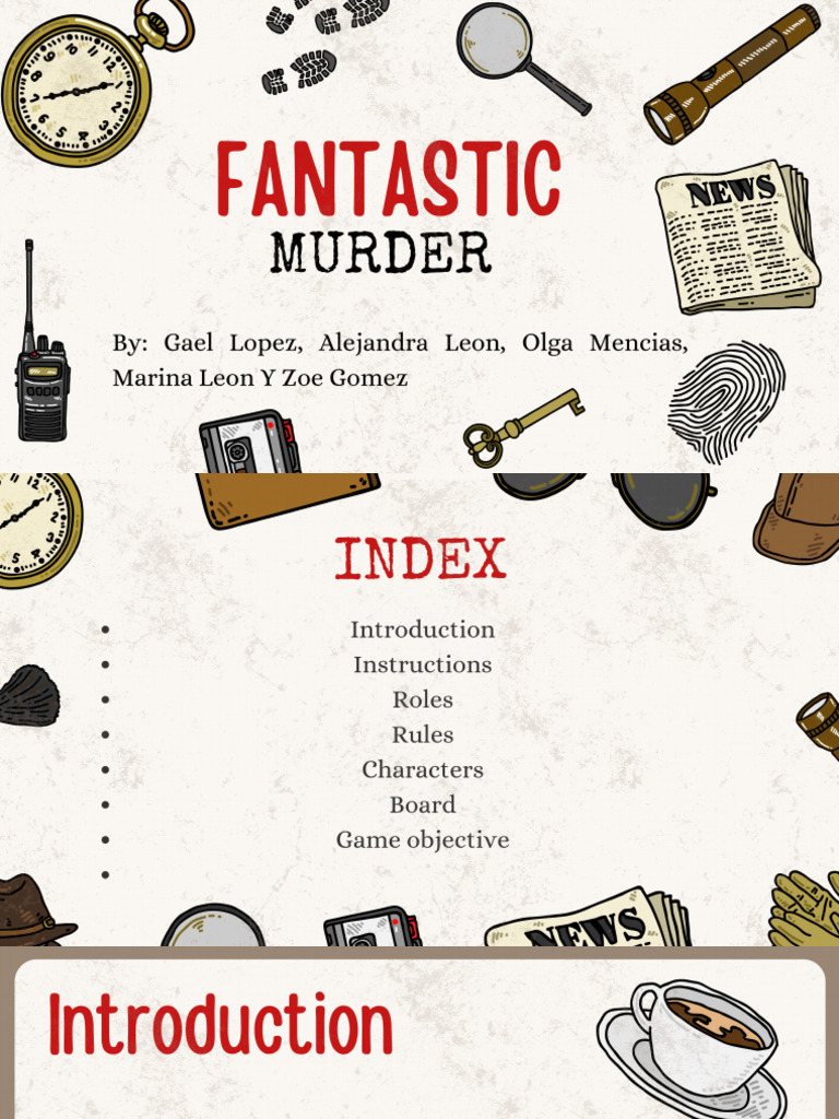 Fantastic Murder | PDF